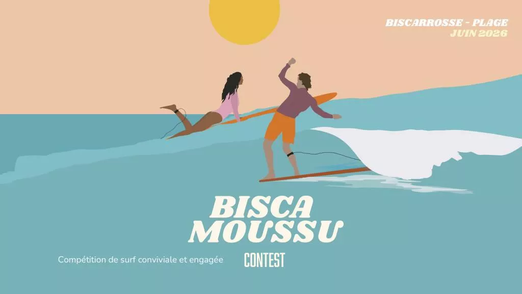 Bisca Moussu Contest à Biscarrosse plage | Agenda